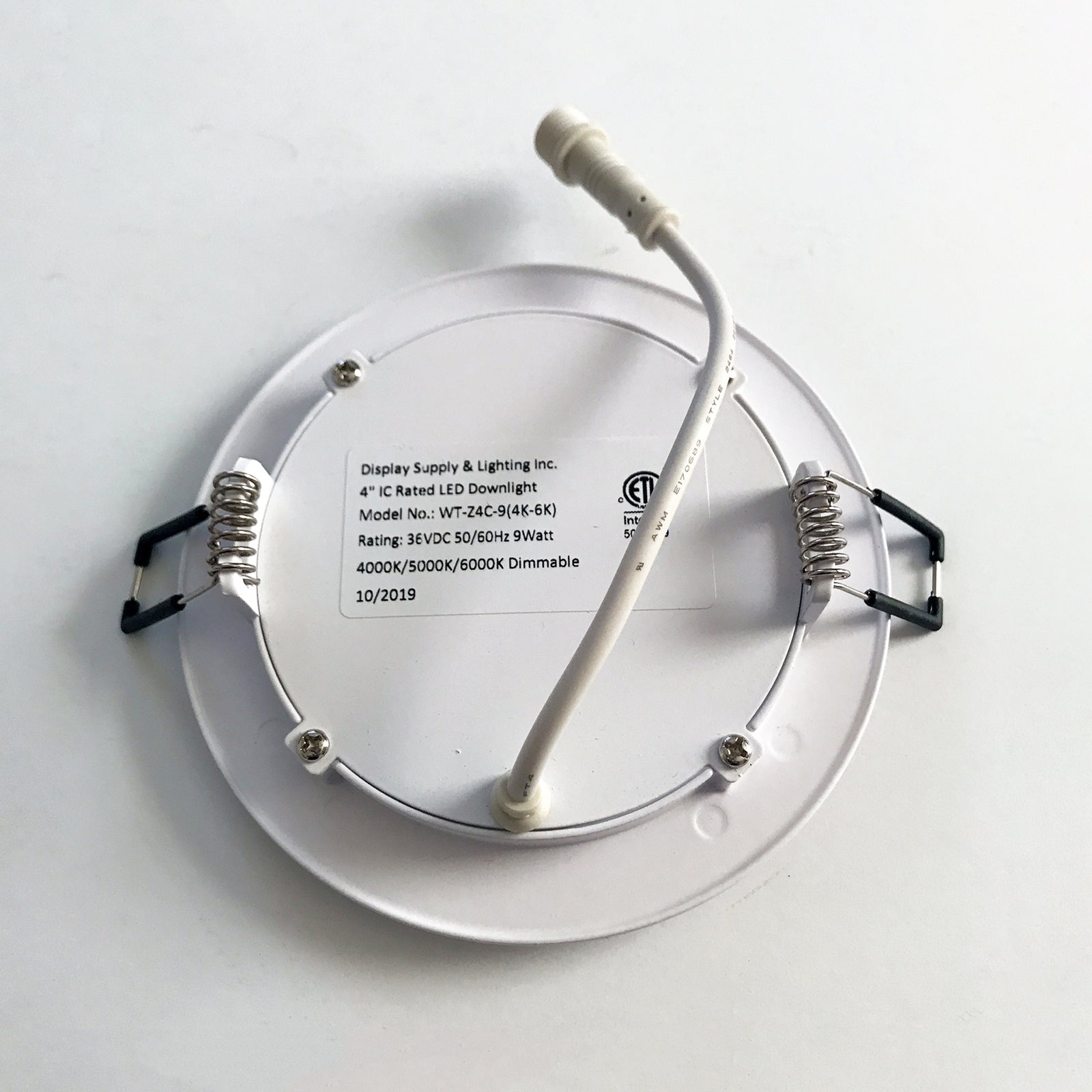 Low Profile, Recessed LED Light Fixture | With Color Temp. Select