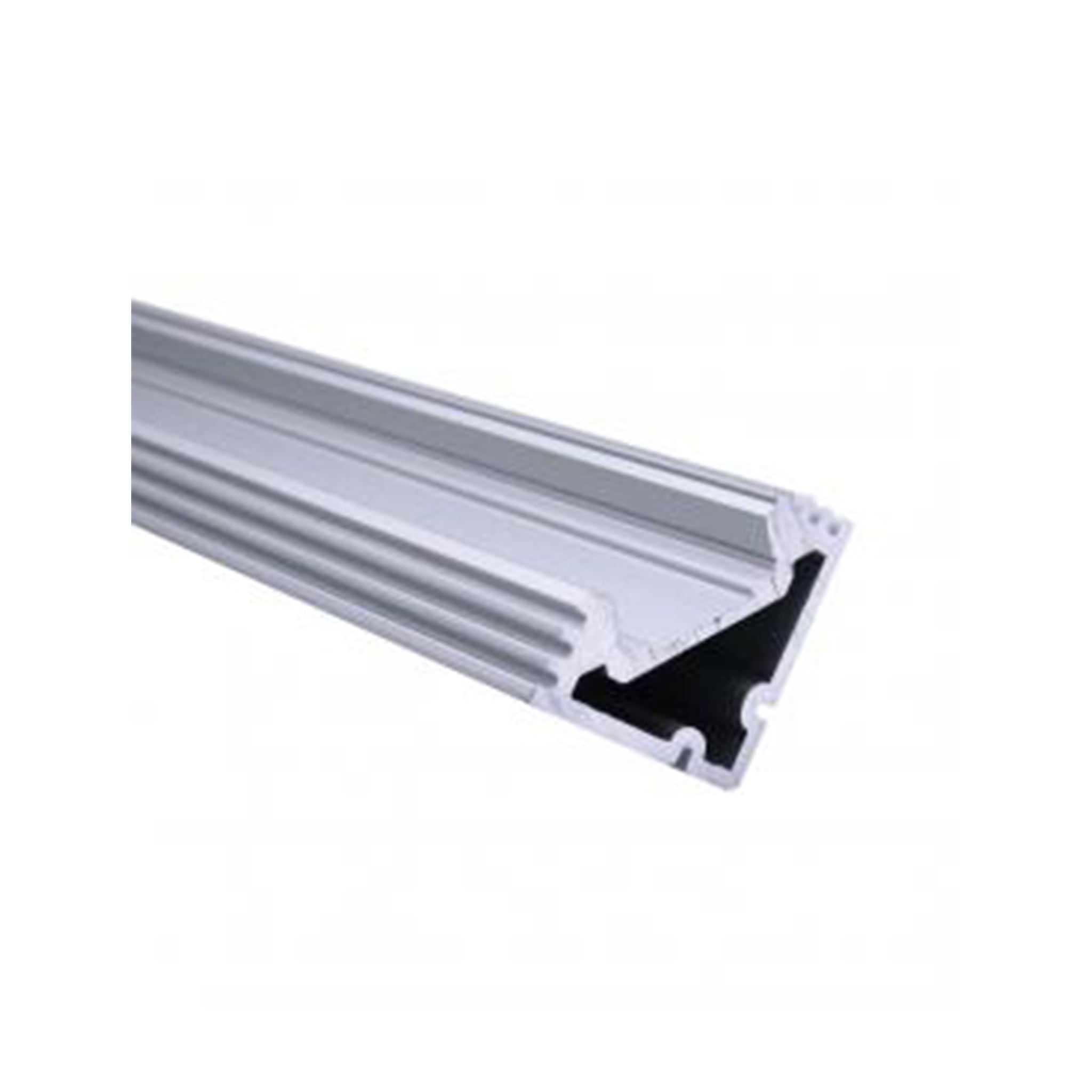 Angled, Aluminum Mounting Channel | LED Tape Mounting Accessory
