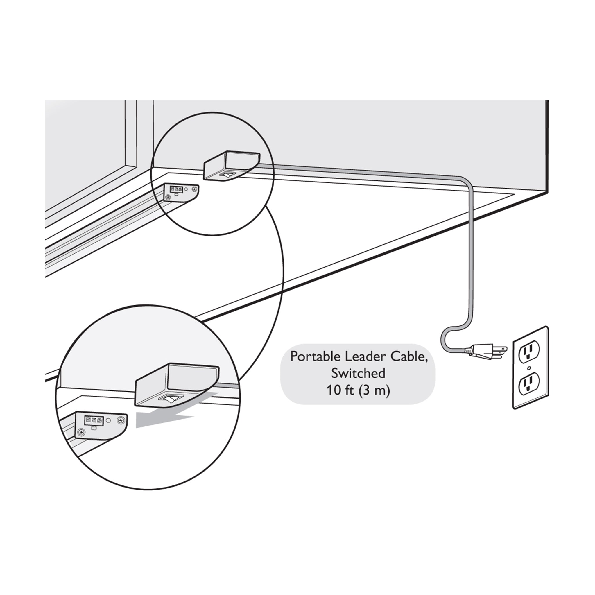 eW Profile Powercore, Portable Leader Cable | DS&L