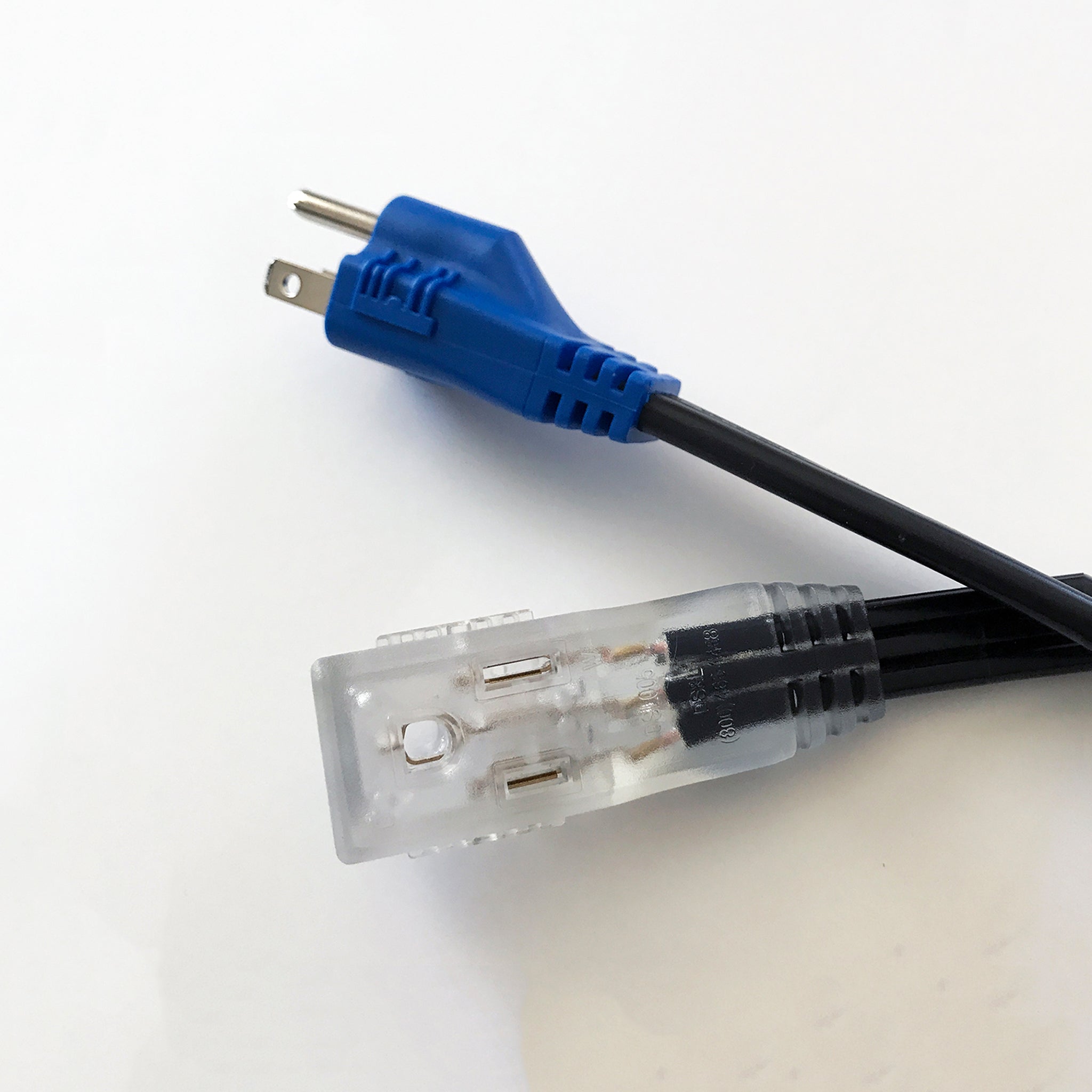 14/3 Flat Extension Cord w/mini ends | Designed to fit thru 30mm hole